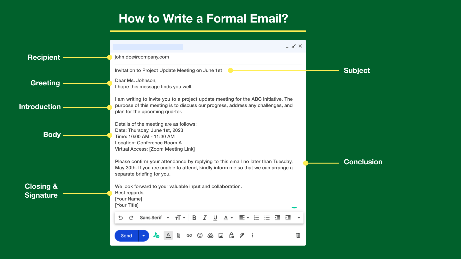 10 Professional Email Examples For The Workplace AIITA
